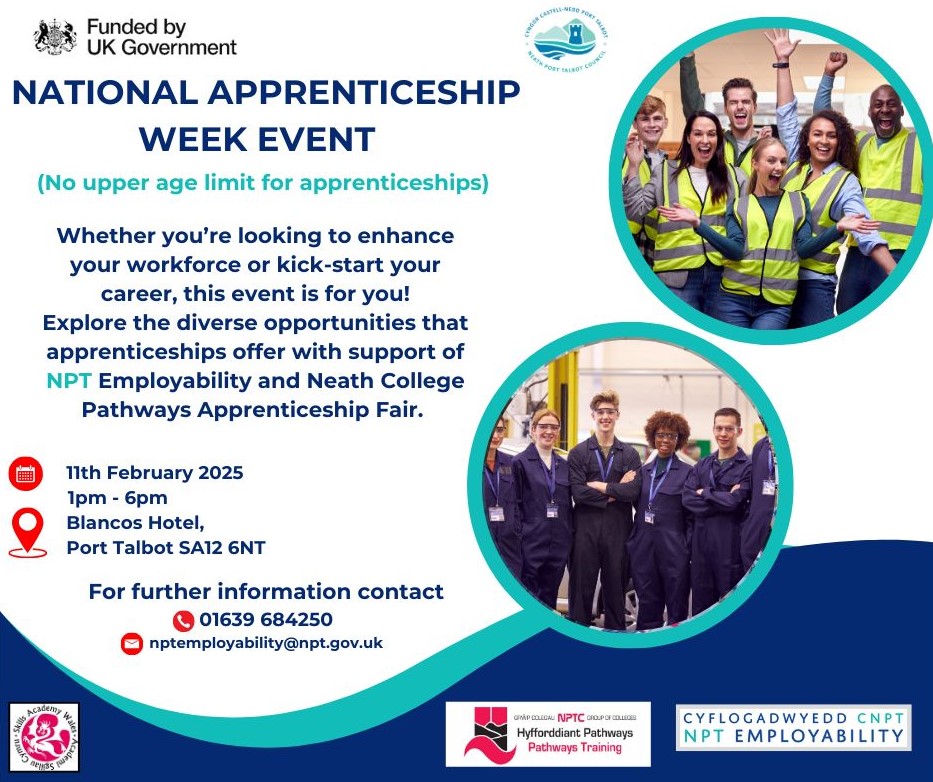 Apprenticeship Week 2025 at Neath College | LRC Training